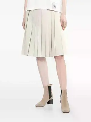 Mihara Yasuhiro Pleated Midi Skirt