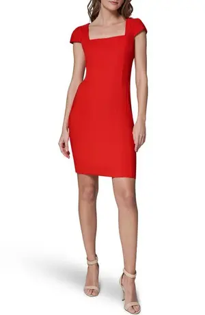 Red Sheath Cocktail Dresses