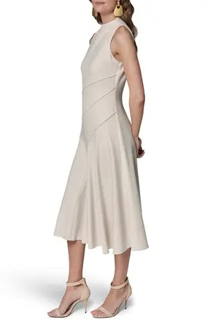 Donna Karan New York Sleeveless Fit & Flare Midi Dress