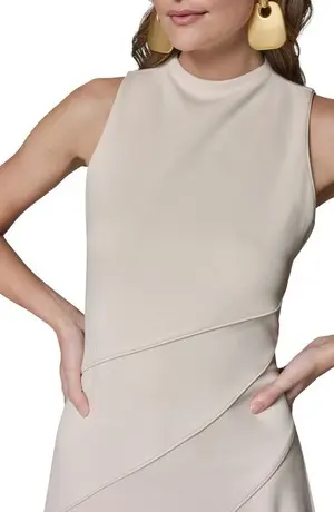 Donna Karan New York Sleeveless Fit & Flare Midi Dress