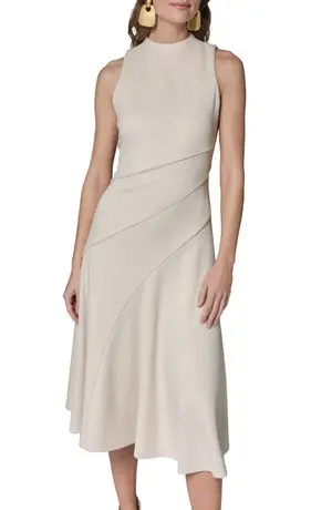 Donna Karan New York Sleeveless Fit & Flare Midi Dress