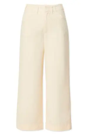 Rag & Bone Allison Ankle Wide Leg Pants - Ivory