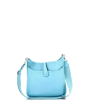 Hermès Pm Evelyne Bag Gen Iii Clemence - Blue