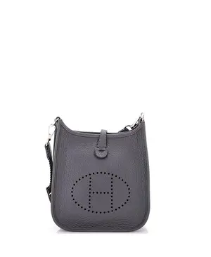 Hermès Tpm Evelyne Bag Gen Iii Clemence - Gray