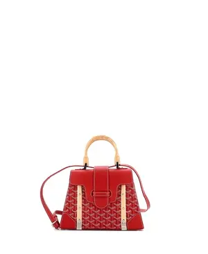 Goyard Pm Saigon Top Handle Bag - Red