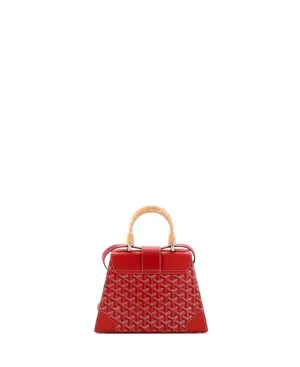 Goyard Pm Saigon Top Handle Bag - Red