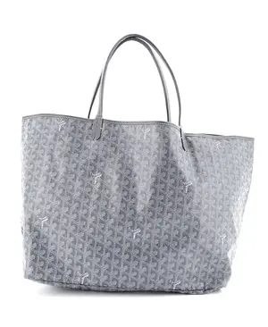 Goyard Gm Saint Louis Tote Coated Canvas - Gray