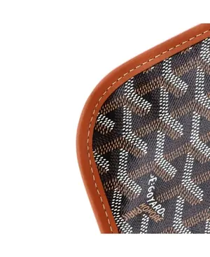 Goyard Coursier Messenger Bag Coated Canvas And Leather - Brown