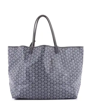 Goyard Gm Saint Louis Tote Coated Canvas - Gray