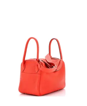 Hermès 26 Lindy Bag Clemence - Red