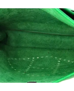 Hermès Pm Evelyne Bag Gen Iii Clemence - Green