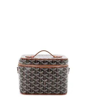 Goyard Muse Vanity Case Coated Canvas - Black