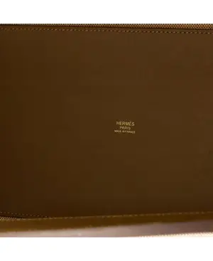 Hermès 35 24/24 Bag Canvas And Swift - Neutral
