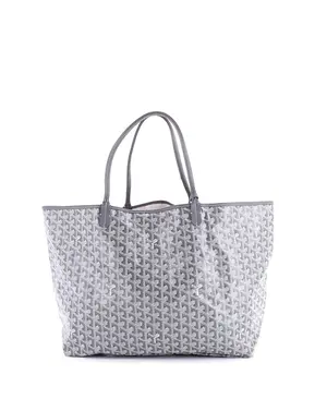 Goyard Gm Saint Louis Tote Coated Canvas - Gray