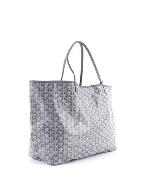 Goyard Gm Saint Louis Tote Coated Canvas - Gray