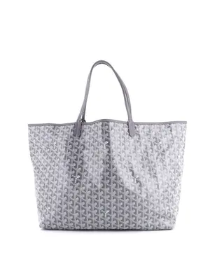 Goyard Gm Saint Louis Tote Coated Canvas - Gray