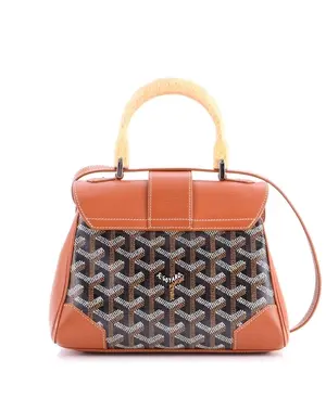 Goyard Saigon Top Handle Bag - Brown