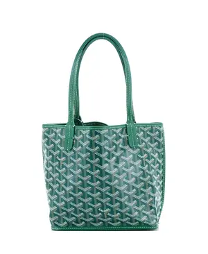 Goyard Anjou Reversible Tote Coated Canvas - Green