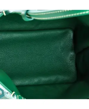 Goyard Anjou Reversible Tote Coated Canvas - Green