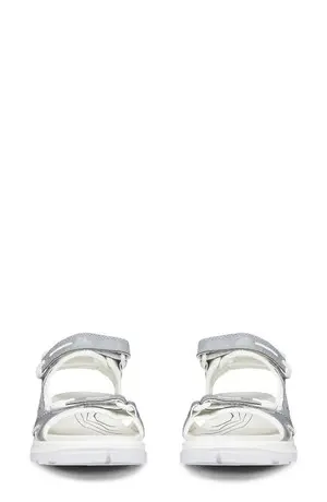 Ecco Offroad Sandal - Silver Reflective/white