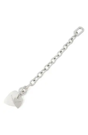 ALLSAINTS Double Heart Chain Link Bracelet