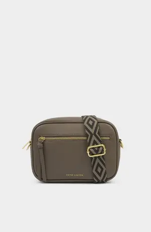KATIE LOXTON Hallie Crossbody Bag - Mink