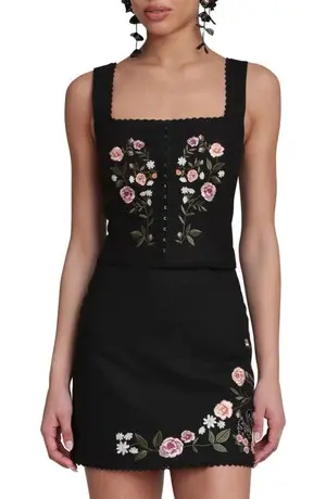 Avec Les Filles Square Neck Camis Tanks For Women