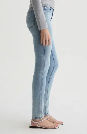 Ag Quinn Low-rise Cigarette Jeans - Angelic