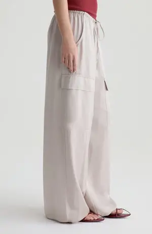 Ag Atwater Wide-leg Pants - Yucca Shadow