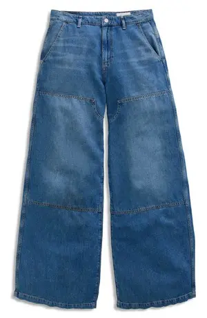 Ag Stella High Waist Wide Leg Jeans