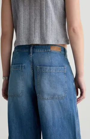 Ag Stella High Waist Wide Leg Jeans