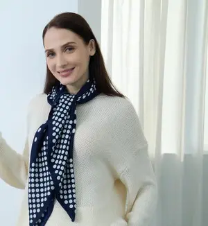 YOUZEY The Carlisle Scarf - Blue/white
