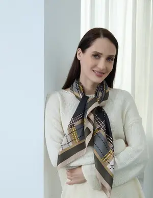 YOUZEY The Sutton Scarf Grey