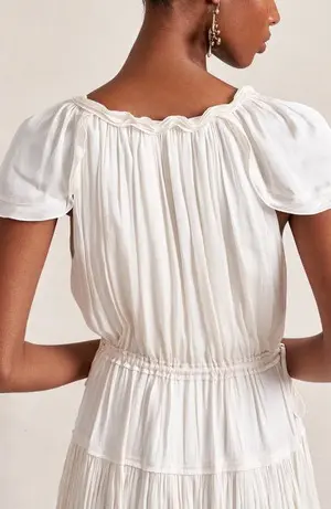 LA LIGNE Sienna Maxi Dress - Ivory