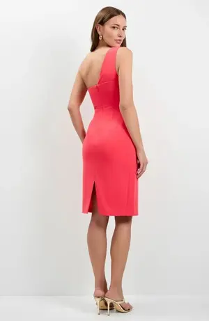 Trina Turk Carlotta One-shoulder Dress