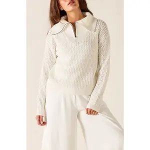 VOYAGEUR BY MERSEA Simone Quarter Zip Sweater