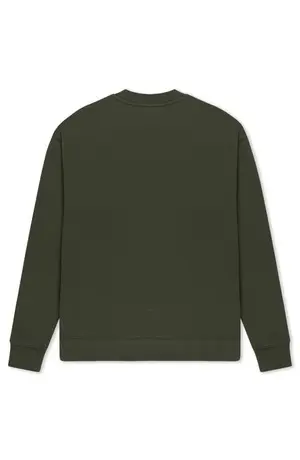 DALIX Relaxed Fit Fleece Crewneck Sweatshirt - Cypress
