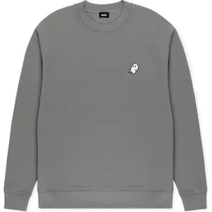 DALIX Relaxed Fit Fleece Crewneck Sweatshirt - Shadow