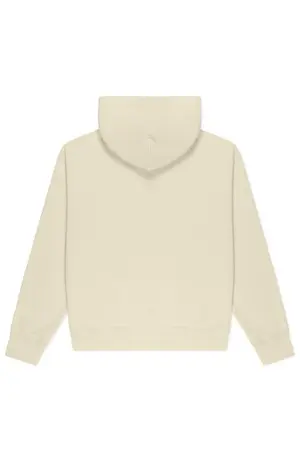 DALIX Relaxed Fit Fleece Pullover Hoodie - Butter