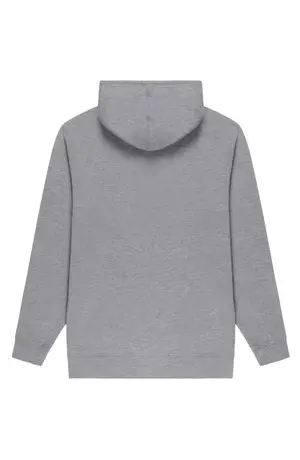 DALIX Fleece Hooded Sweatshirt - Athletic Heather