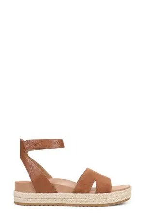 Vionic Yucca Ankle Strap Sandal - Tan