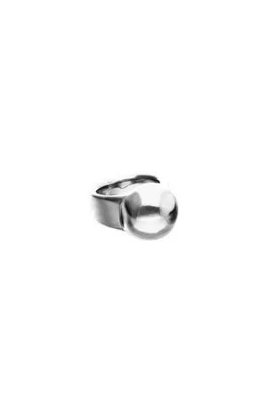 UNODE50 Sphere Ring - Silver