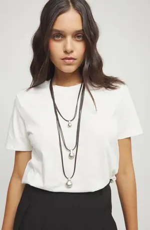 UNODE50 Triple Leather Necklace
