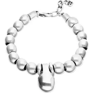 UNODE50 Bracelet With Dials Plated In Sterling