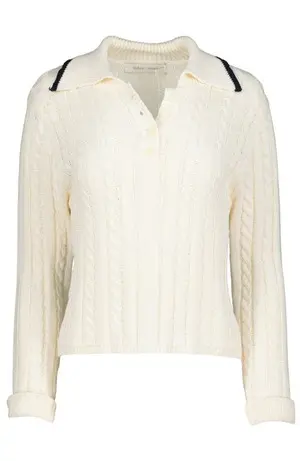 BISHOP + YOUNG Jackie Polo Long Sleeve Sweater