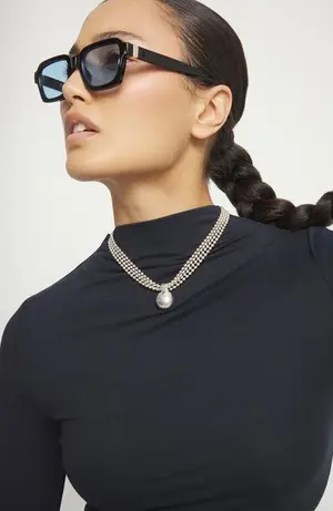 UNODE50 Threads And Large Dials Necklace