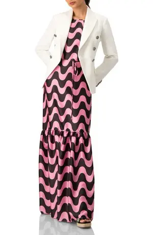 IVONNE Cotton Twill Blazer - White