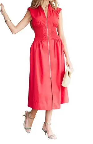 BISHOP + YOUNG Skye Zip Front Dress