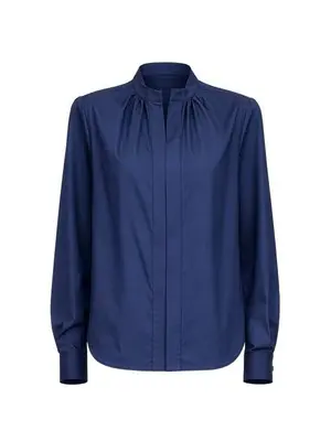 CALLAS MILANO Olympia Long Sleeve Shirt - Ocean