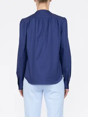 CALLAS MILANO Olympia Long Sleeve Shirt - Ocean